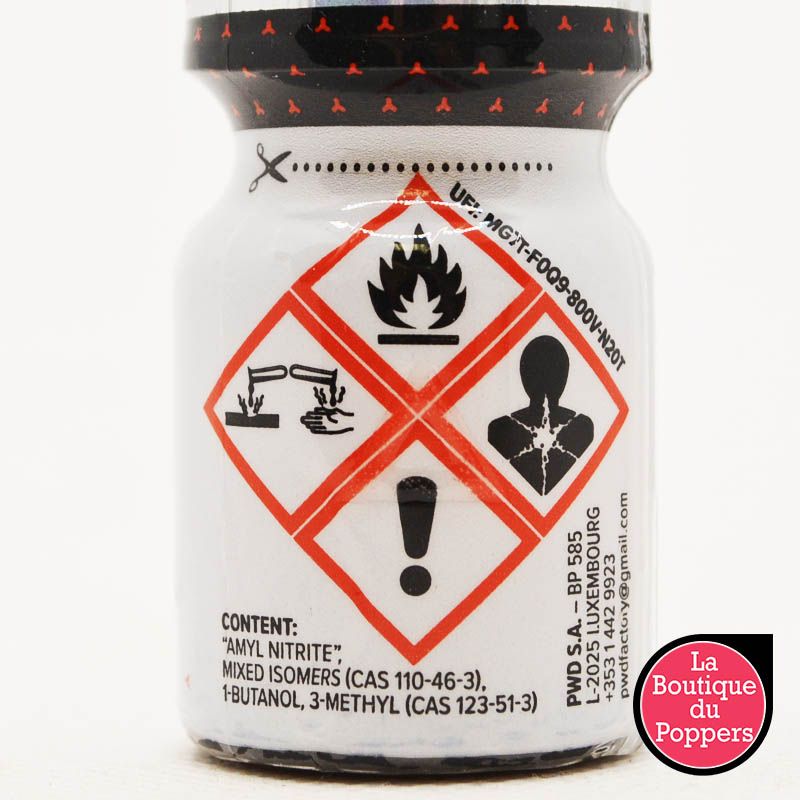 Poppers Amyl Lab Quality 10ml pas cher sur La Boutique du Poppers