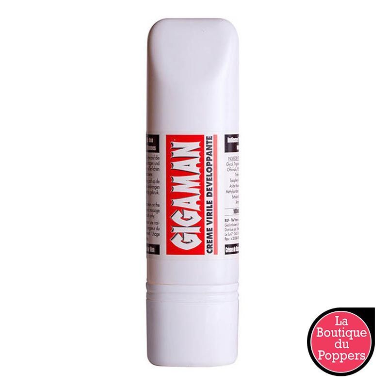 Crème Gigaman 75ml pas cher sur La Boutique du Poppers